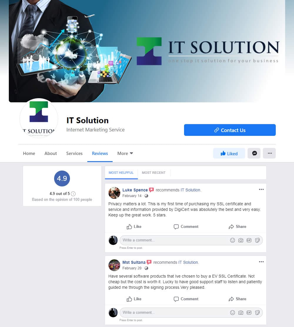 IT Solution Reviews in Singapore - Our Clients Feedback 2020